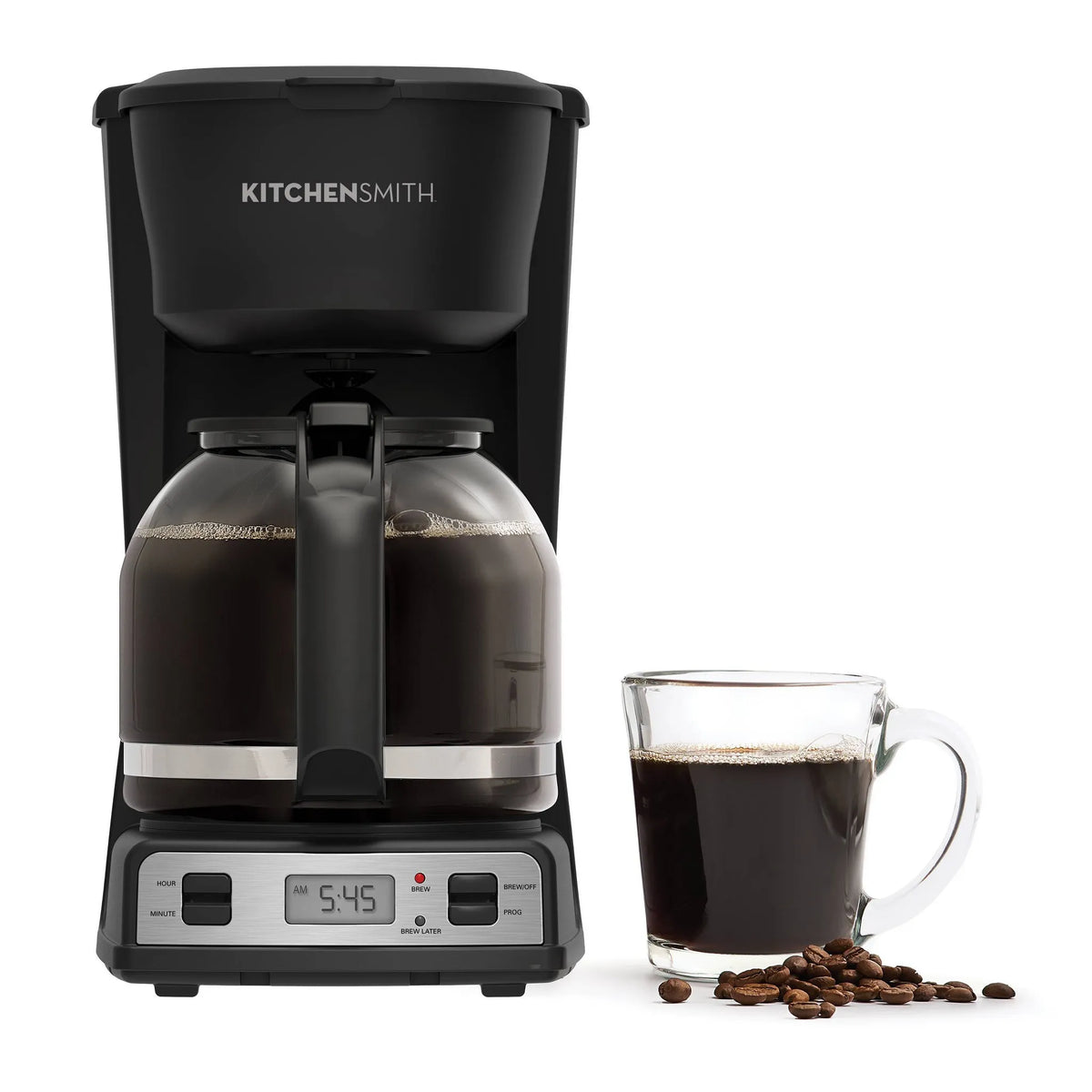 KitchenSmith by Bella 12 Cup Programmable Coffeemaker – REBEL