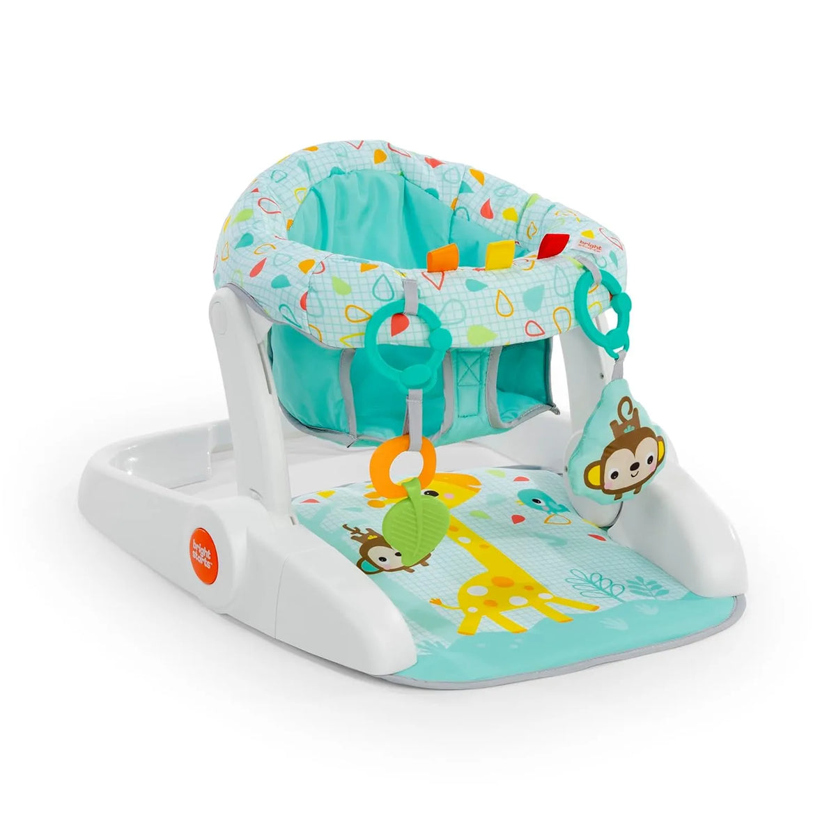 Bright Starts Learn-to-Sit 2-Position Floor Seat - Wild Wiggle – REBEL