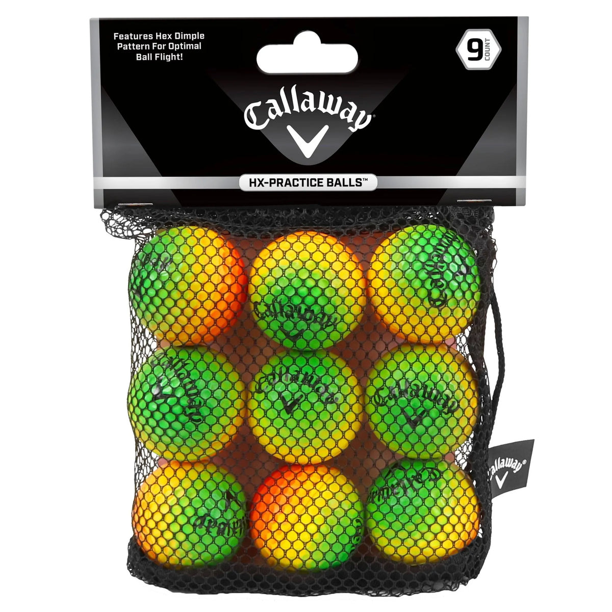 Callaway Foam Practice Golf Balls - 9 Count Set – REBEL