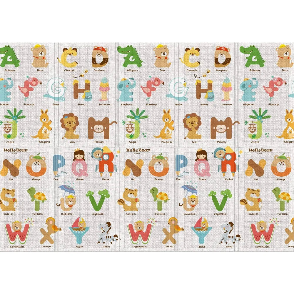 Parklon ABC Double-Sided Folding Play Mat – REBEL