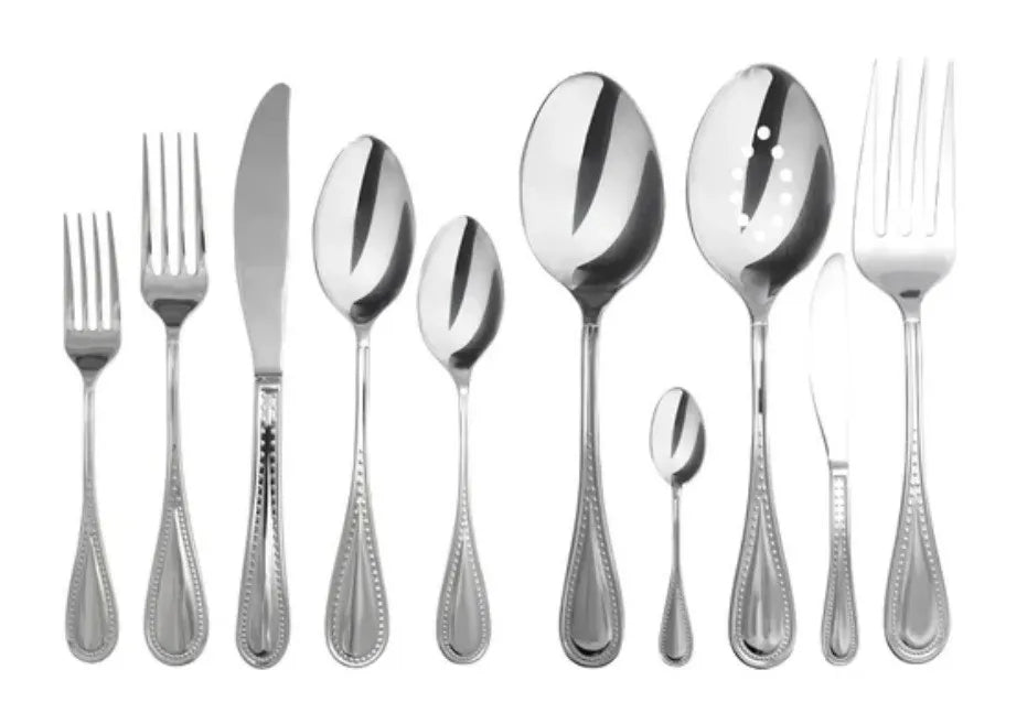 Promise 45 Piece 18/10 Stainless Steel Flatware Set – REBEL