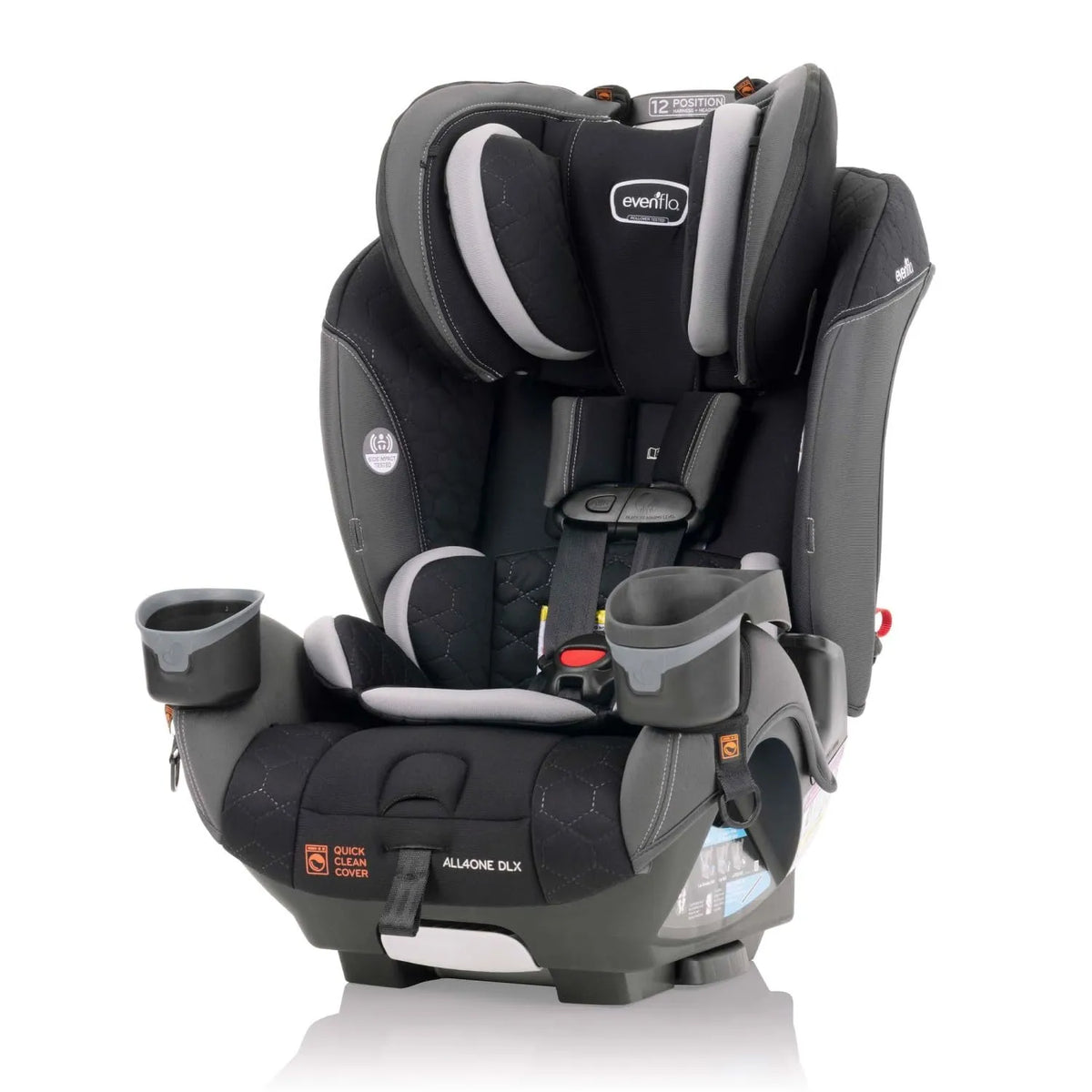 EveryFit/All4One 3-in-1 Convertible Car Seat w/Quick Clean Cover - Kin – REBEL