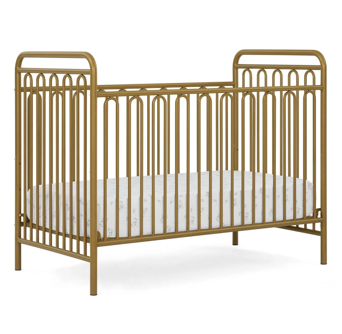 Delta Children 4-in-1 Convertible Metal Crib - Melted Bronze – REBEL