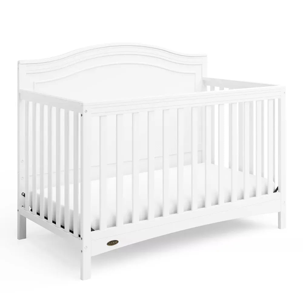 Paris White 4-in-1 Convertible Crib – REBEL