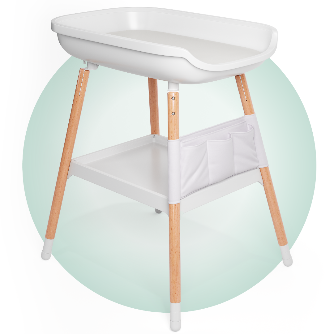 CHILDREN OF DESIGN Deluxe Diaper Changing Table (Changing Pad Included ...