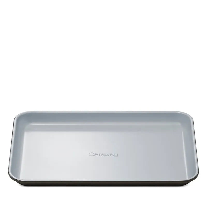Nonstick Ceramic Small Baking Sheet (9x13”) – Black – REBEL