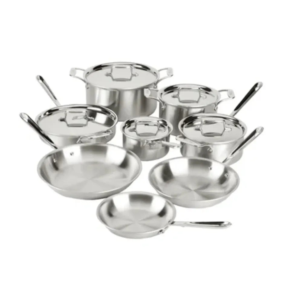 All-Clad Stainless Steel 13-Piece Cookware Set – REBEL