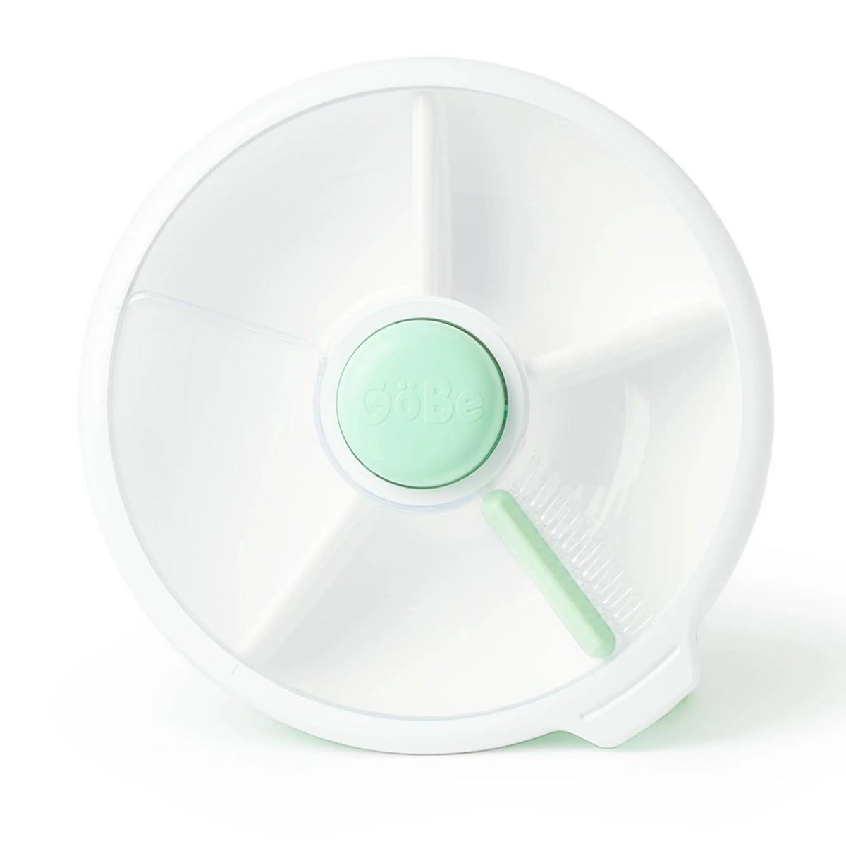GoBe Large Snack Spinner Slide Food Storage Container - Mint Green – REBEL