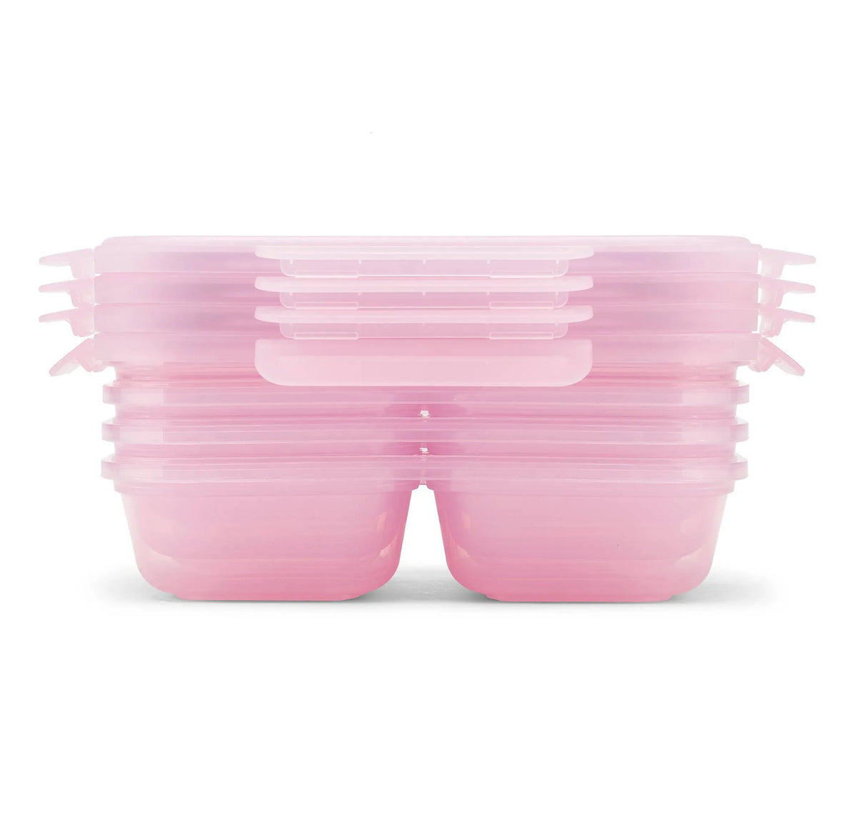 Ello 8pc Snap and Nest Snack Divided Food Storage Containers Pink – REBEL