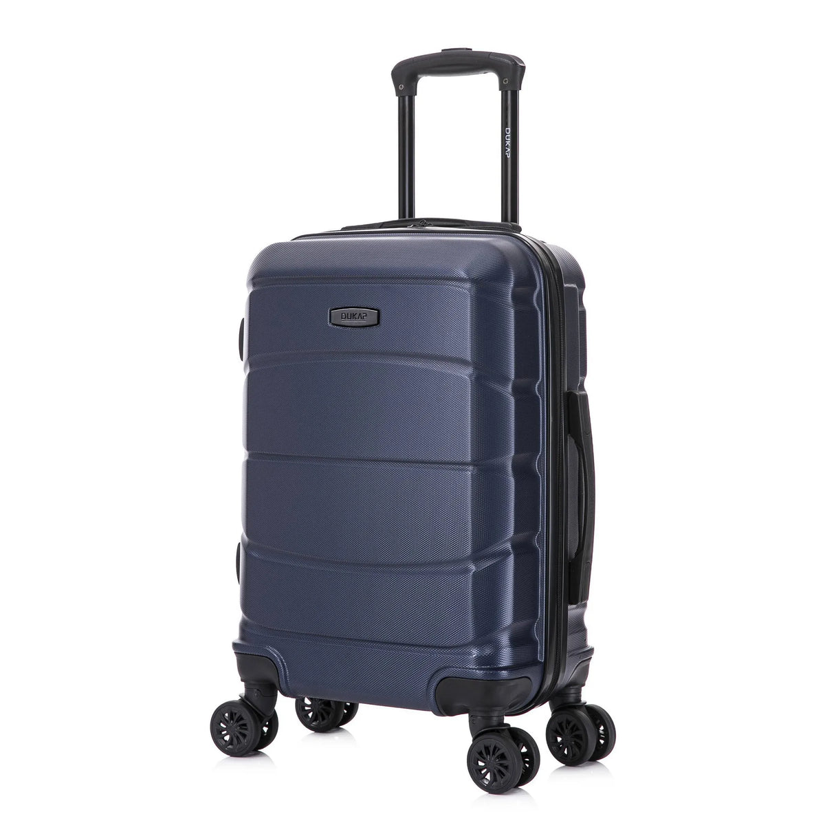 DUKAP Lightweight Hardside Carry-On Spinner Suitcase - Blue – REBEL