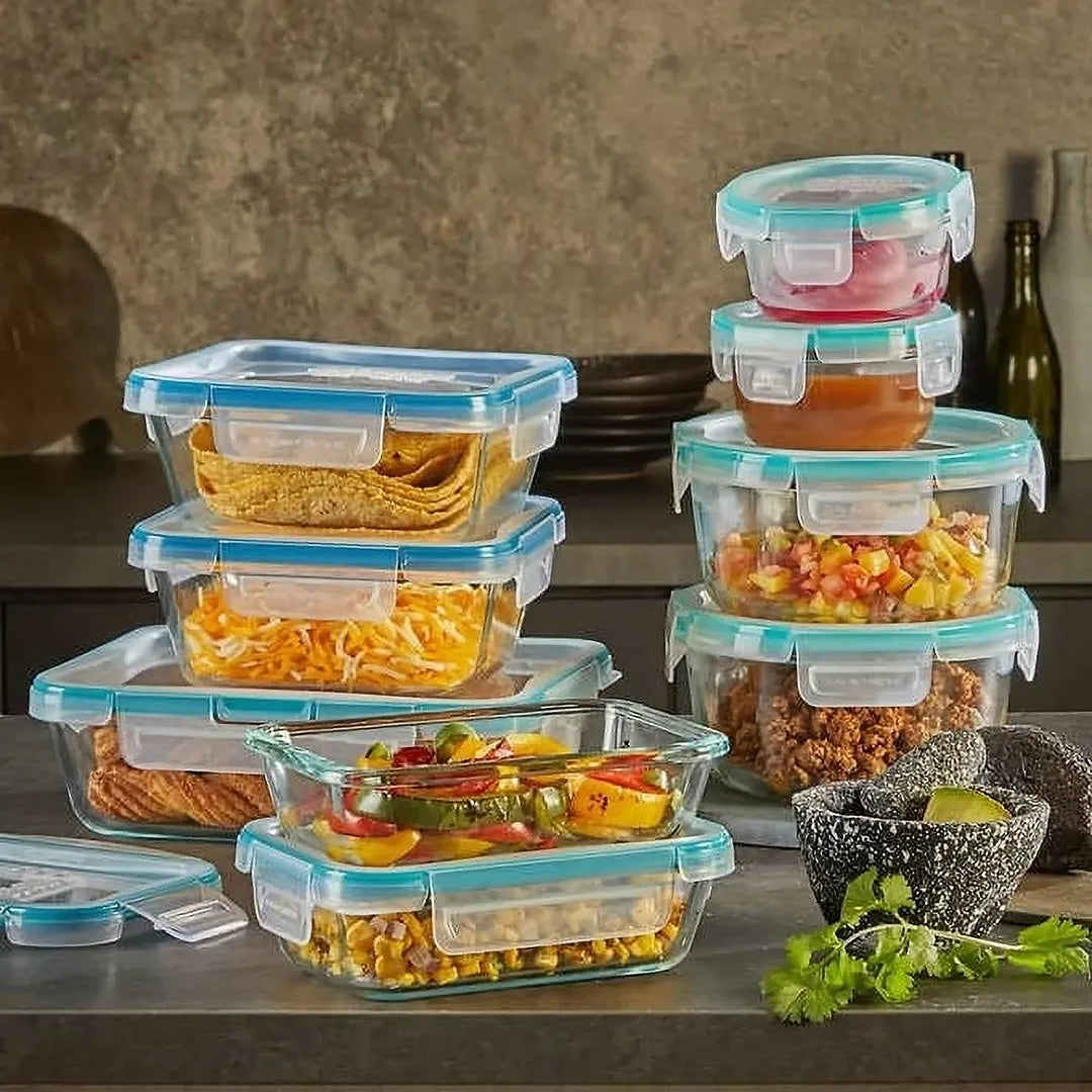 Snapware Pyrex 18-piece Glass Food Storage Set (See Description) – REBEL
