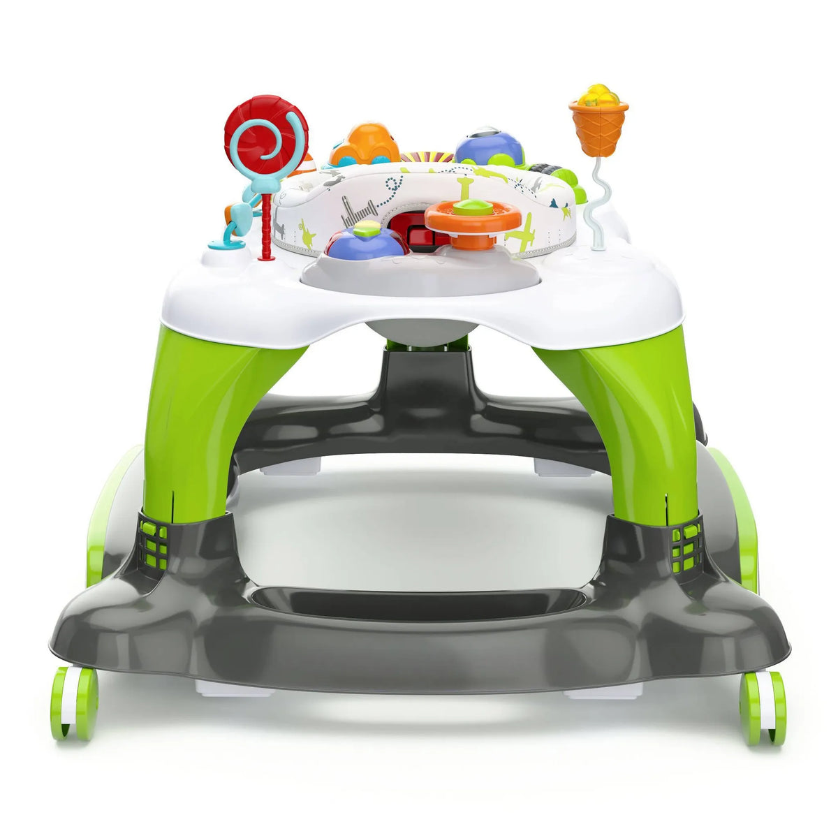 Storkcraft 3-in-1 Activity Walker and Rocker with Jumping Board - Green ...