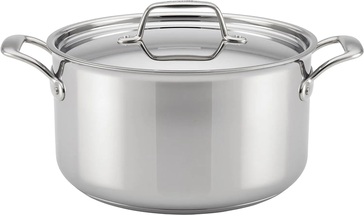 Thermal Pro Clad Stainless Steel 8 Quart Stock Pot – REBEL