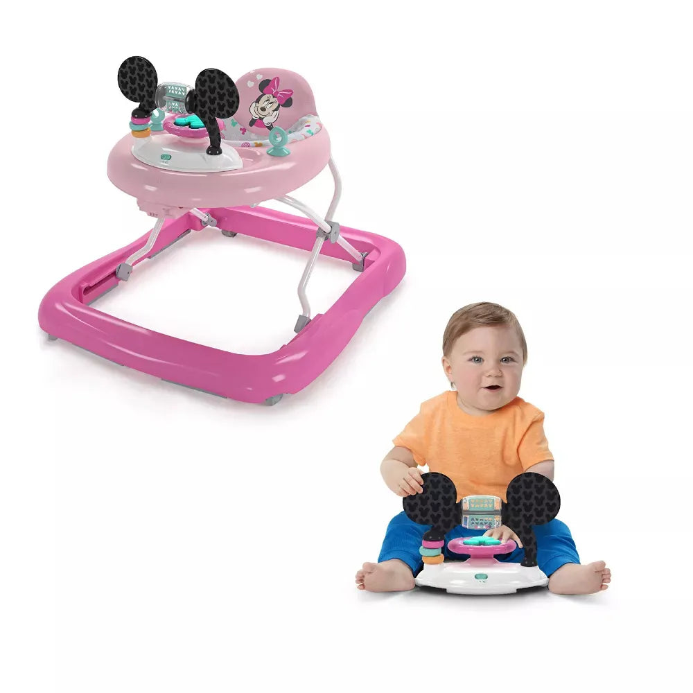Disney Baby Minnie Mouse Forever Besties 2-in-1 Baby Activity Walker ...