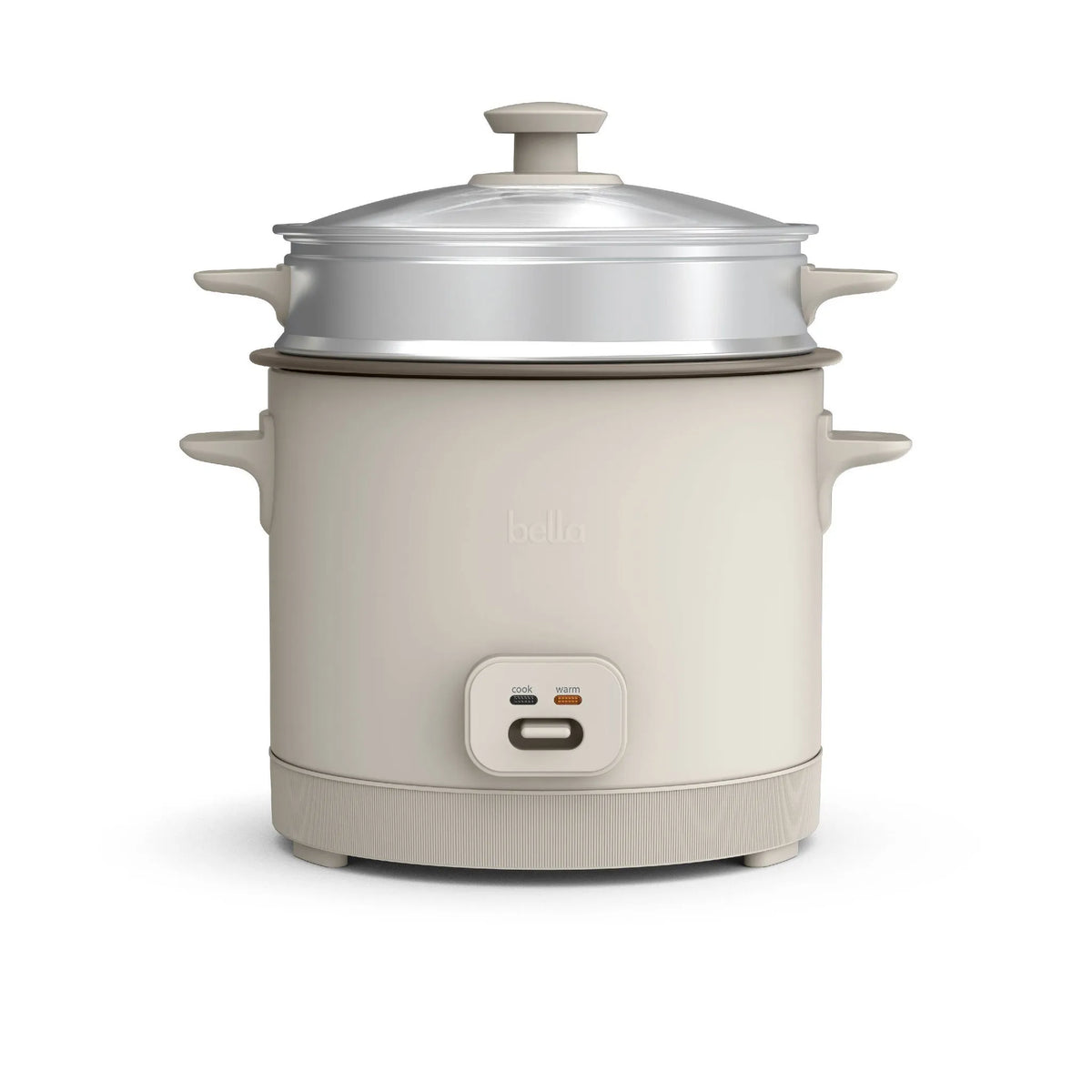 16 Cup Rice Cooker with Steamer Oatmilk: Nonstick Coating, Automatic K ...
