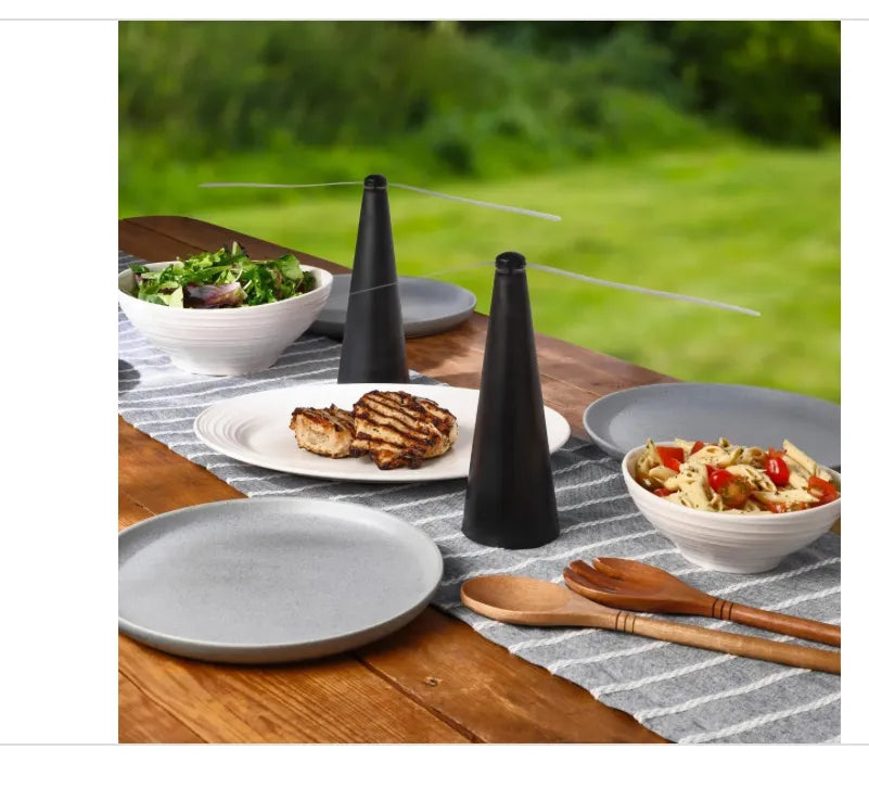 New Viral Trend Elements Bug Repelling Fans, Set of 2 Black – REBEL