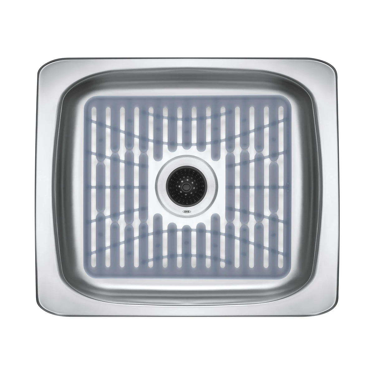 OXO 11.3" x 12.8" Silicone Sink Mat Gray – REBEL