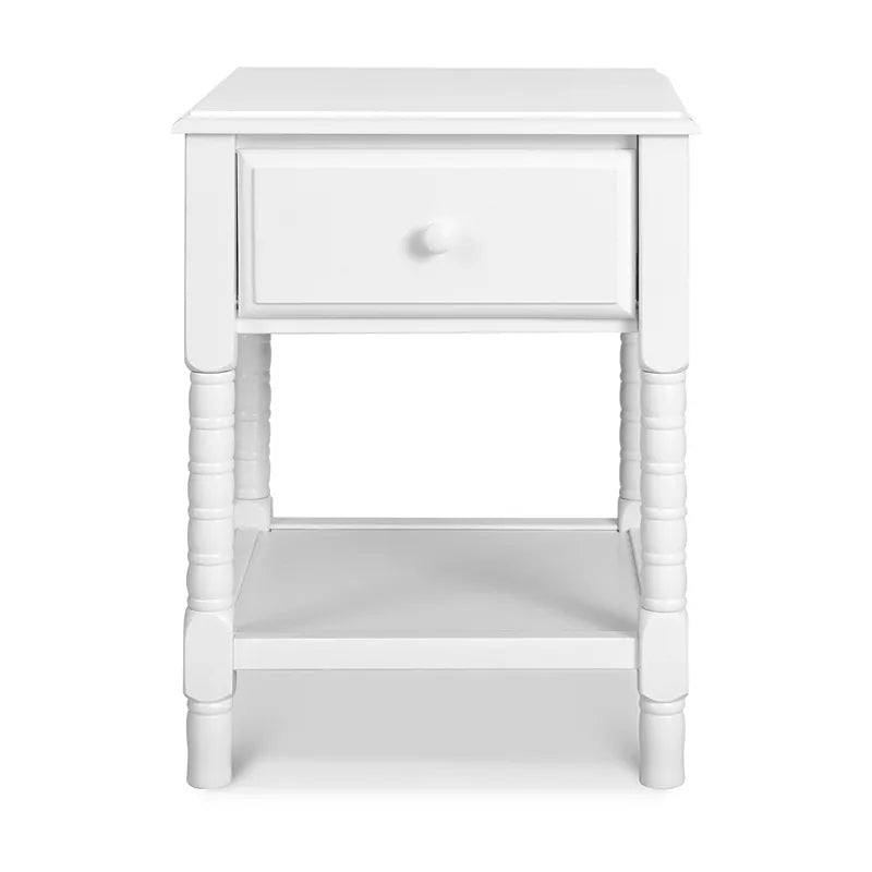 Davinci Jenny Lind Spindle Nightstand - White – REBEL