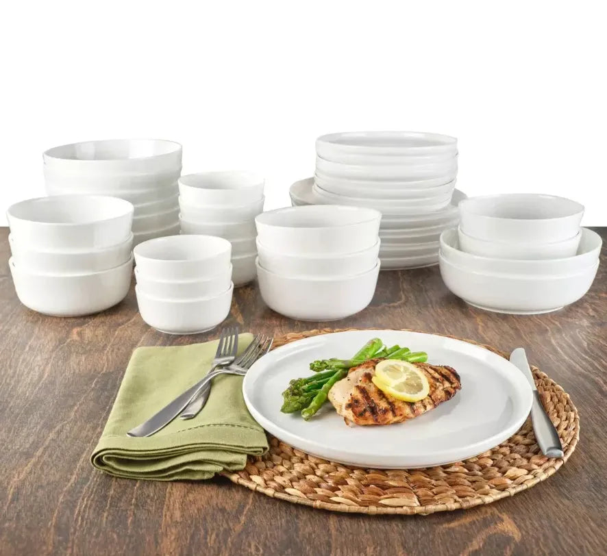 40-piece Bone China Dinnerware Set – REBEL