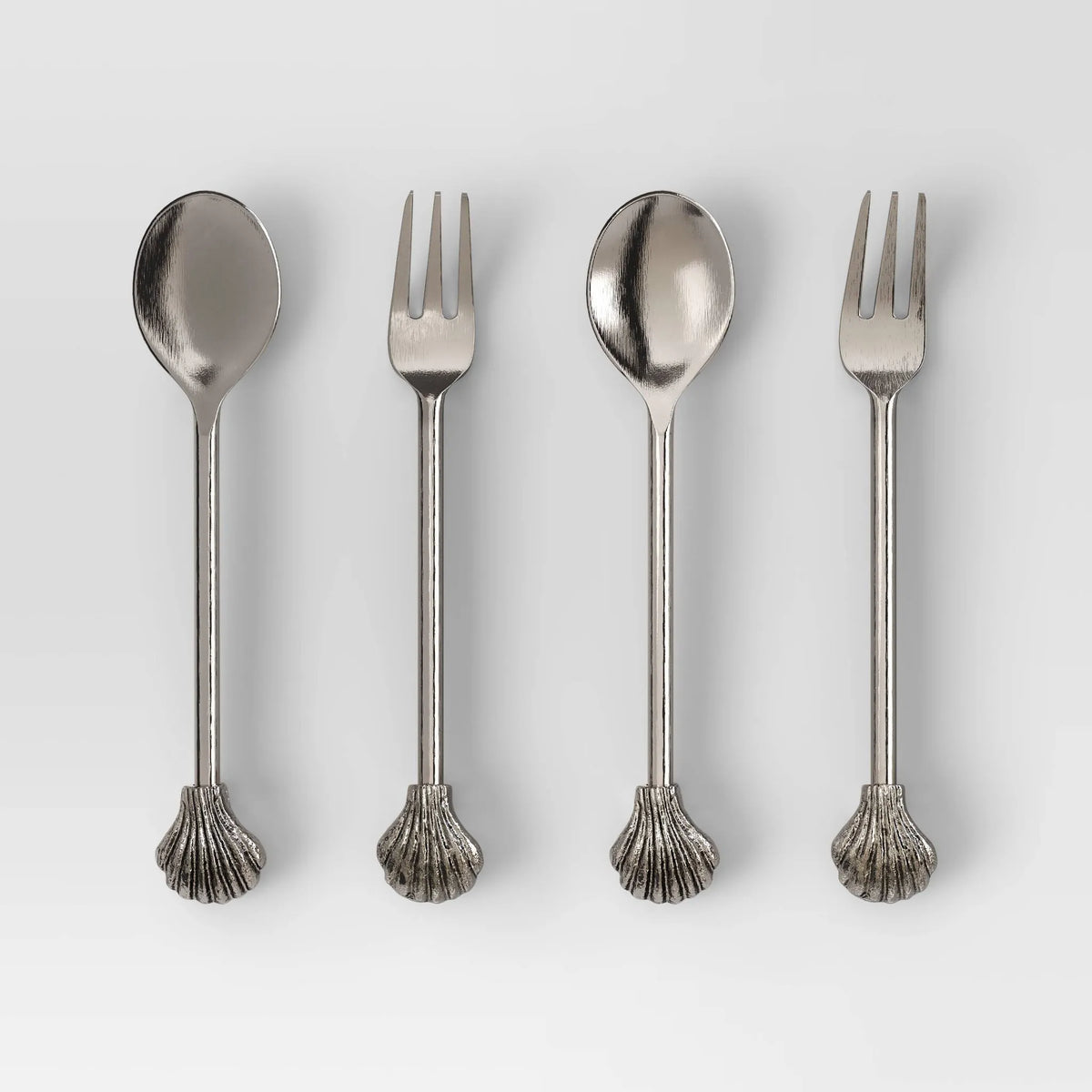 Threshold Coastal Metal Spoons and Forks Set – REBEL
