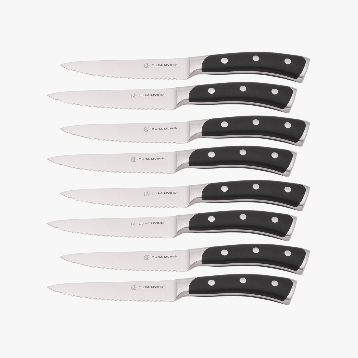Elite Set of 8 Steak Knives - Black – REBEL