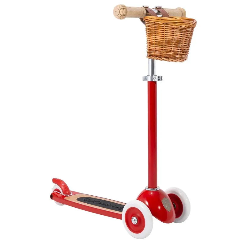 Banwood Three-Wheel Kick Scooter - Red – REBEL