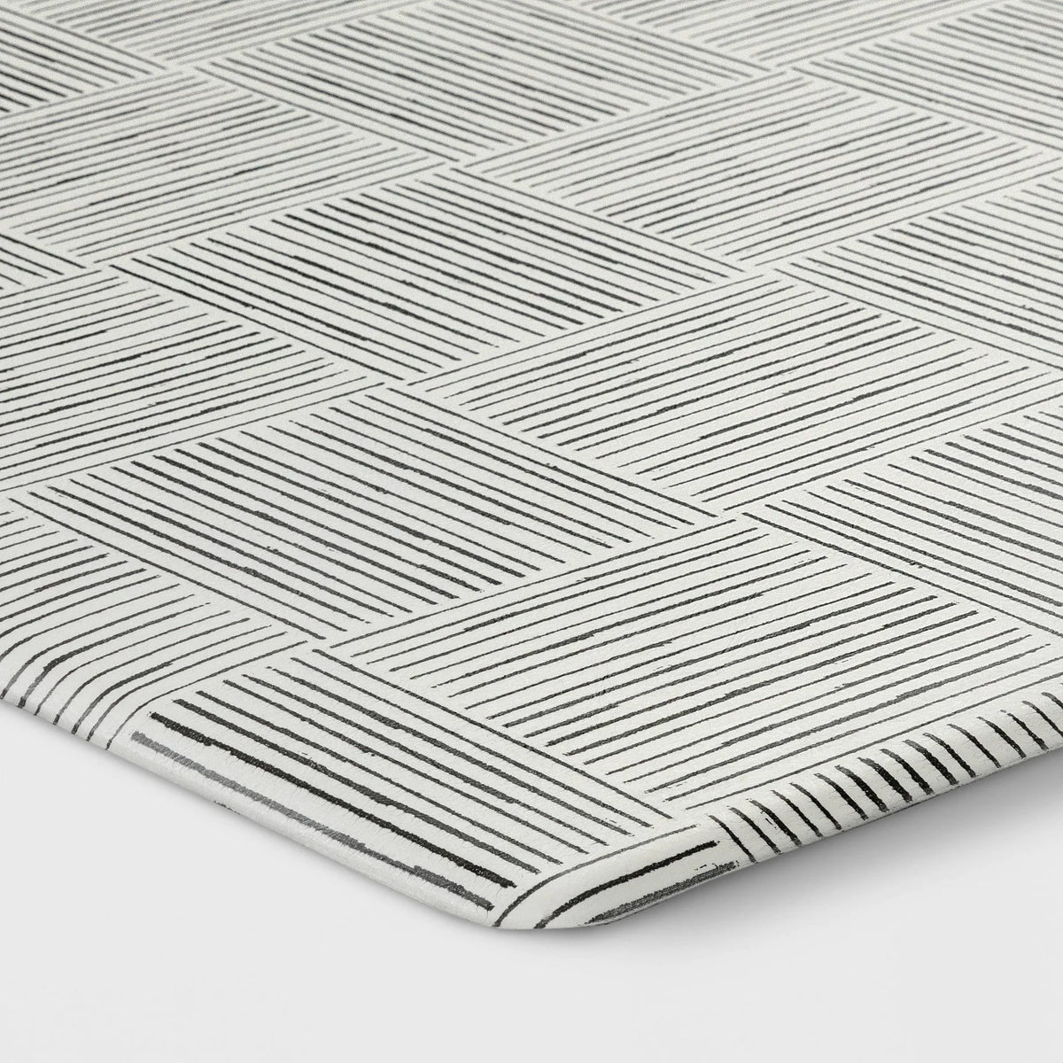 Threshold 1'6"x5' Rareta Lines Comfort Runner Mat – REBEL
