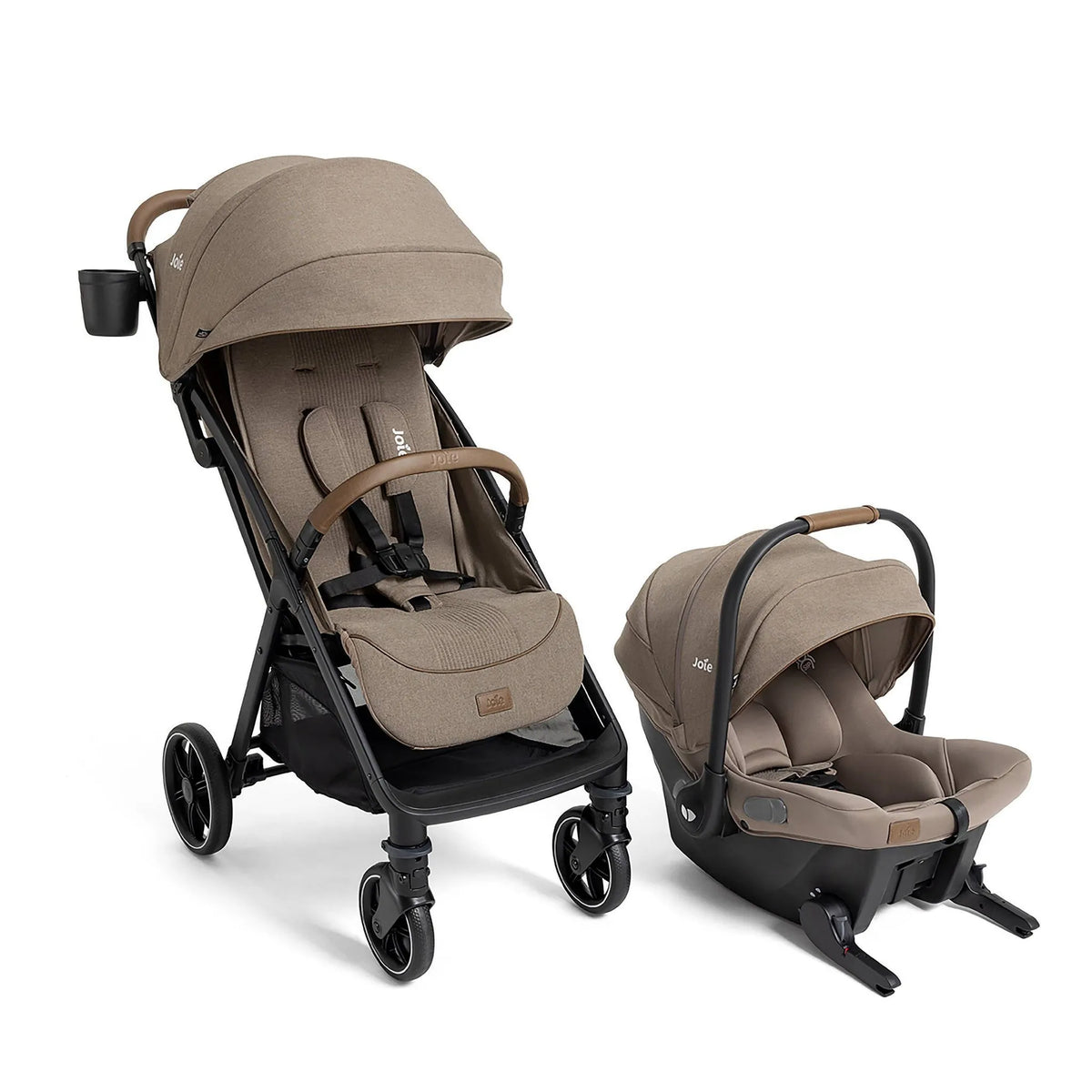Nutmeg Travel System with Mint Infant Car Seat - Maple – REBEL