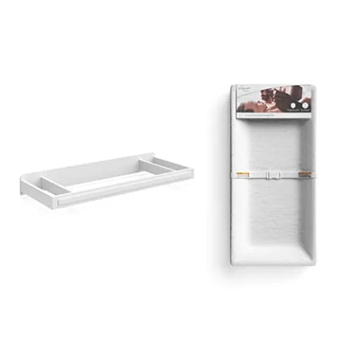 Universal Changing Topper with Contoured Changing Pad - White – REBEL