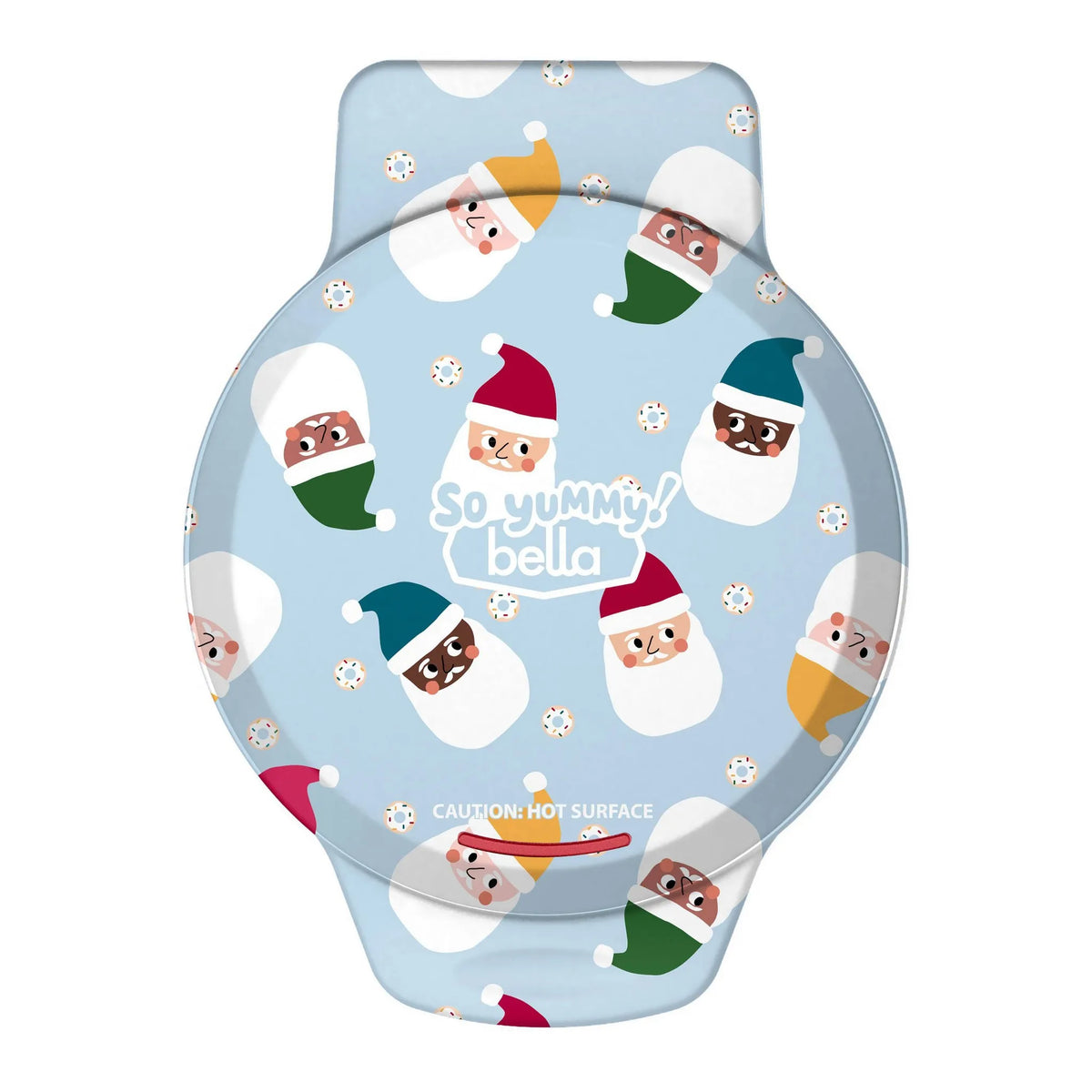 So Yummy by bella Mini Donut Maker - Santa Shape - Nonstick Aluminum ...