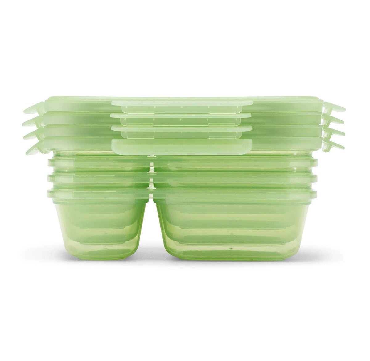 Ello Divided Food Storage Containers - Green – REBEL