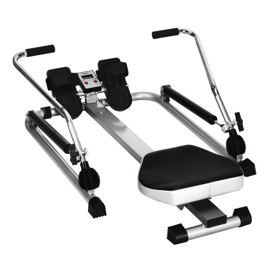 Exercise Adjustable Double Hydraulic Resistance Rowing Machine – REBEL