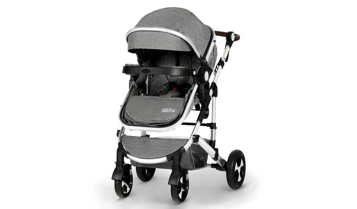 Kinder King 3 in 1 Reversible Baby Stroller - Dark Grey – REBEL