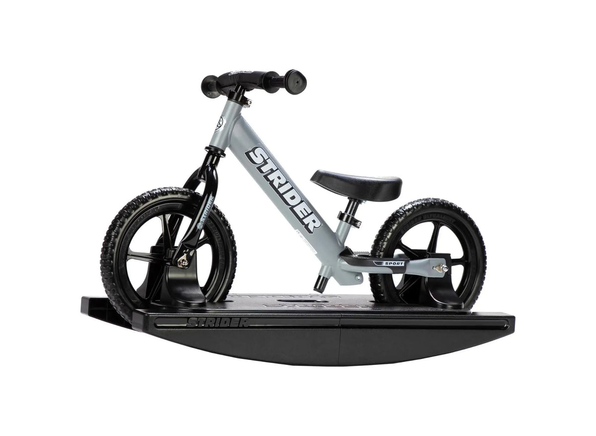 Strider 12" Sport Bike with Rocking Base - Matte Gray – REBEL