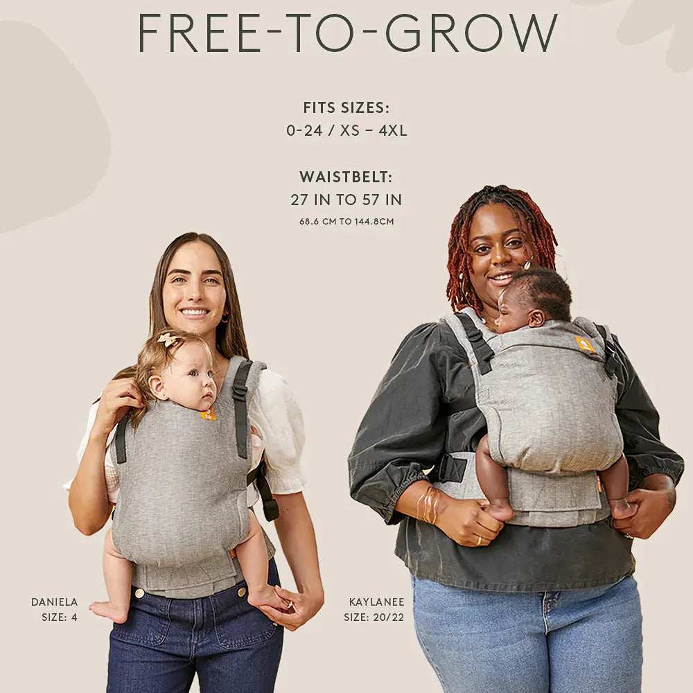Tula Terry Free-to-Grow Baby Carrier - Wheat – REBEL