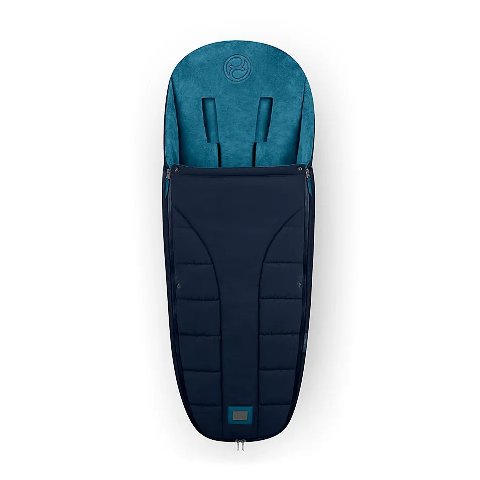 Cybex GOLD Footmuff - Nautical Blue – REBEL