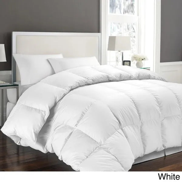 Hotel Grand Oversized Luxury 1000 Thread Count Comforter - Twin, Grey ...
