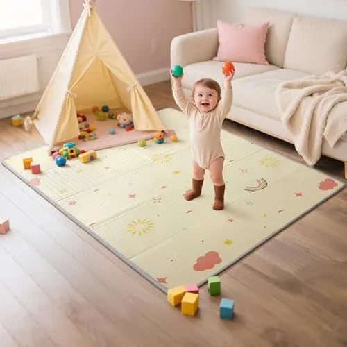 Extra Large Reversible Foldable Play Mat – REBEL