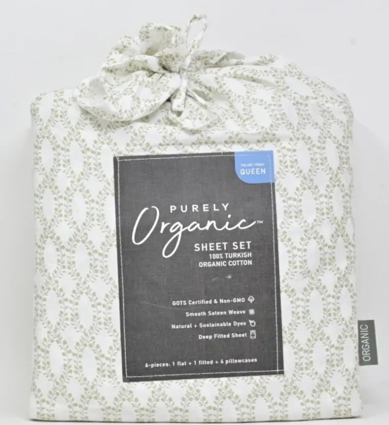 Purely organic Queen Sheet Set - 6 Pieces – REBEL