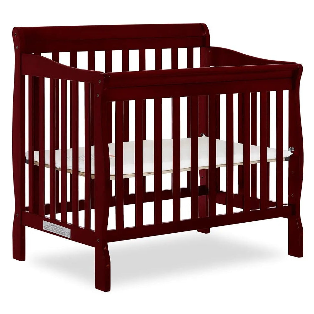 Dream On Me 4 in 1 Aden Convertible Mini Crib - Cherry – REBEL