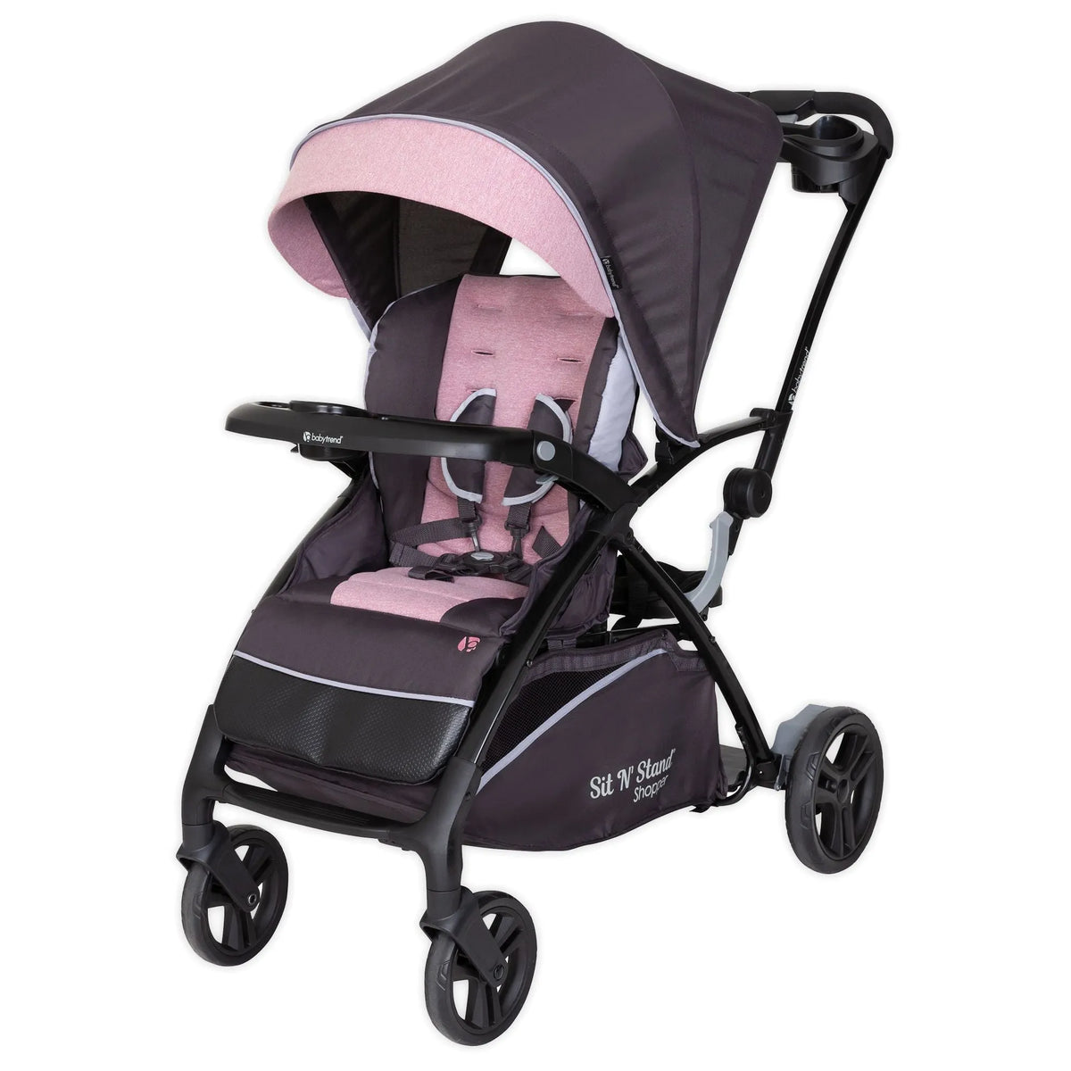 Stand 5-in-1 Shopper Stroller - Cassis/Pink – REBEL