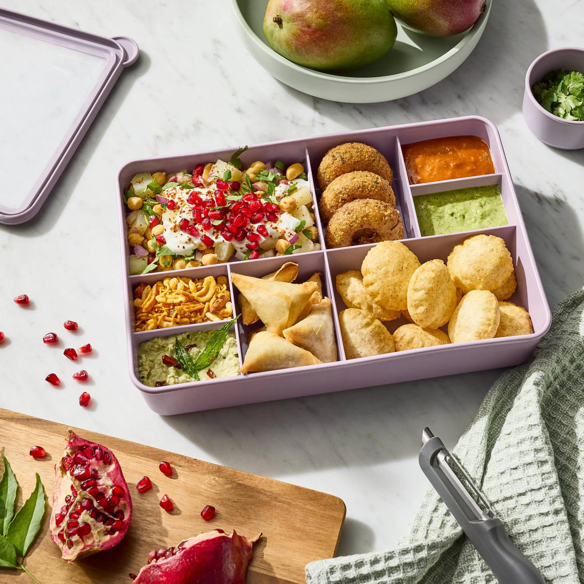 Large Snack Bento Lavender – REBEL
