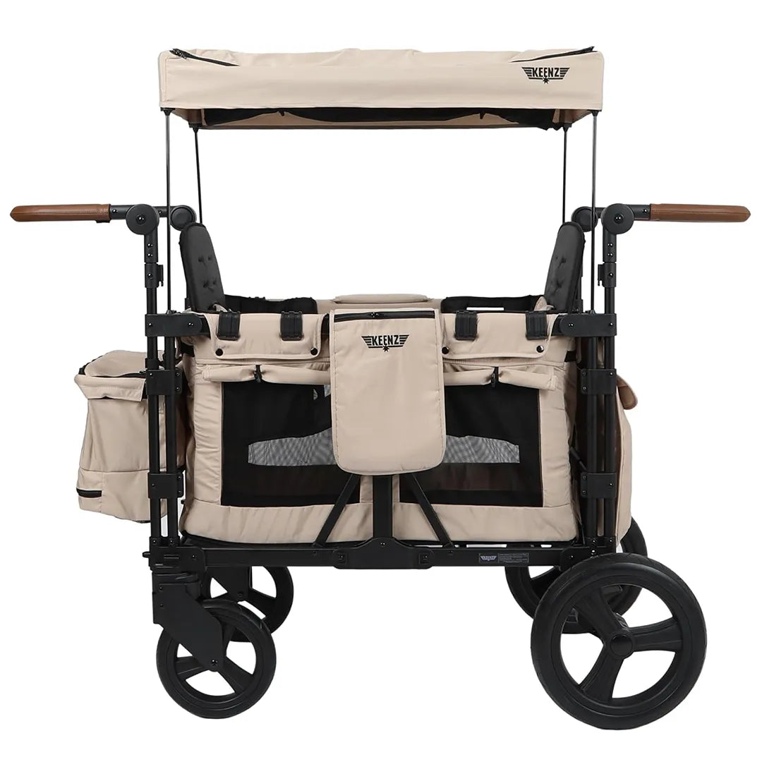 Keenz XC 2.0 Luxury Comfort 2 Passenger Stroller Wagon - Mocha – REBEL
