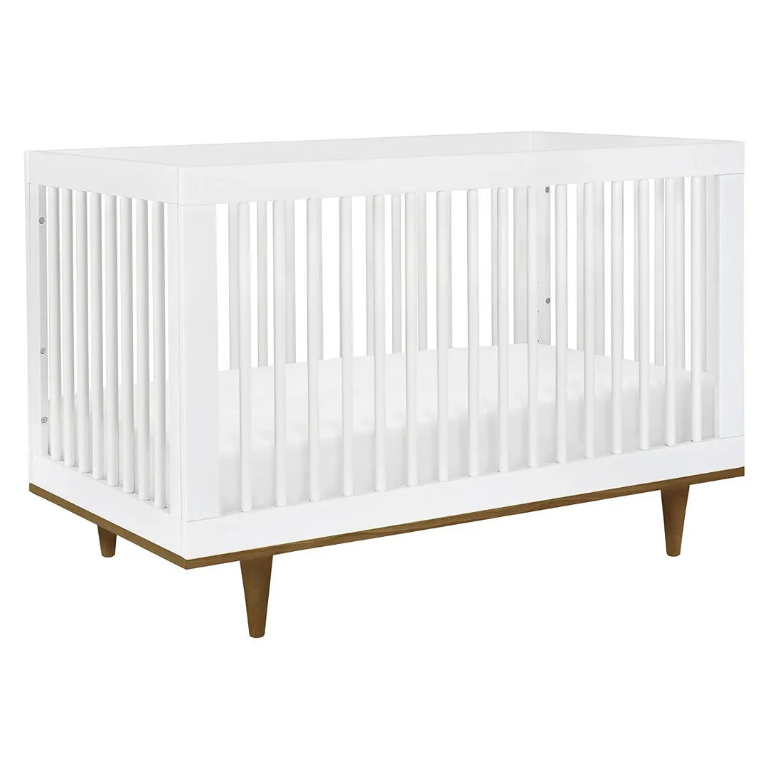 Million Dollar Baby Marley 3-In-1 Convertible Crib - White Finish and ...