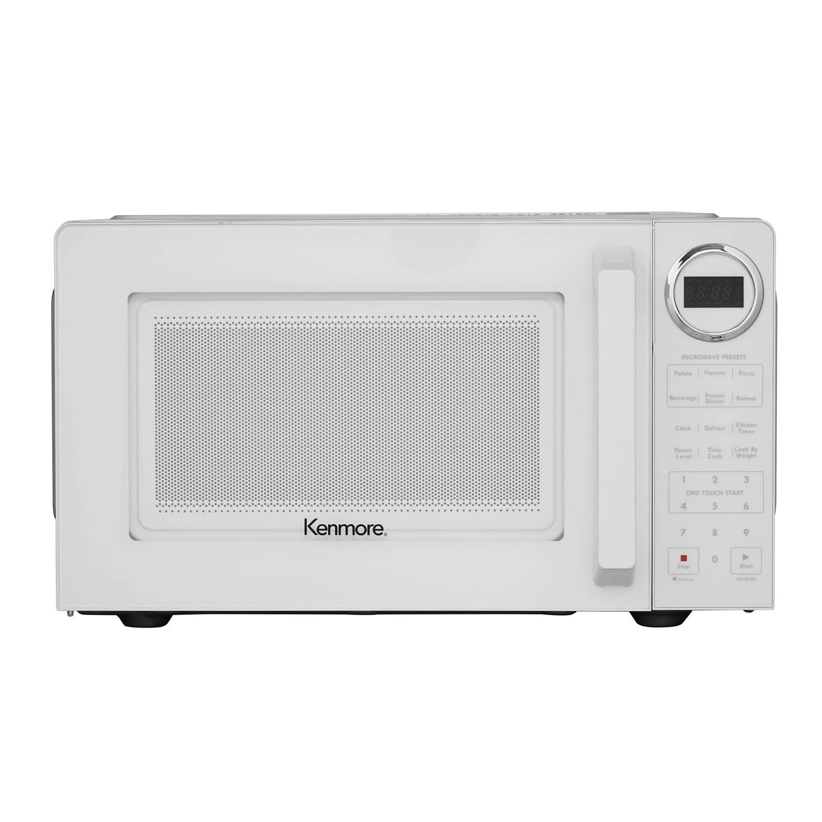 900W Countertop Microwave White – REBEL