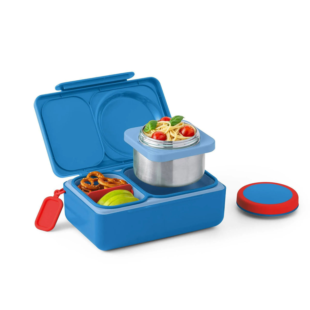 Bento Box with Thermos Food Jar - Blue – REBEL