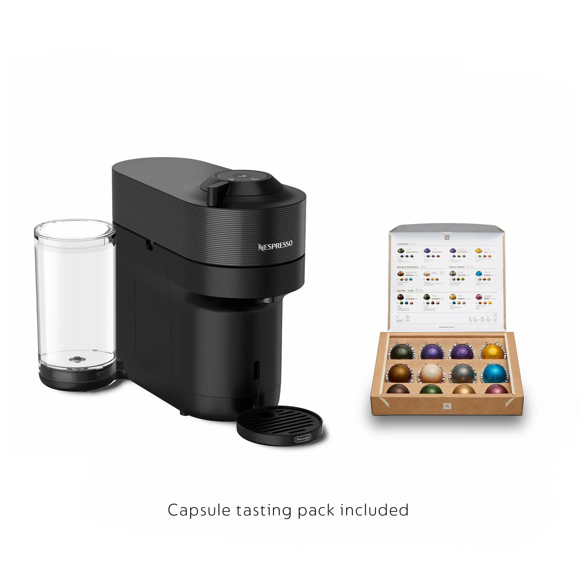Vertuo Pop+ Coffee Machine with Aeroccino Frother – REBEL