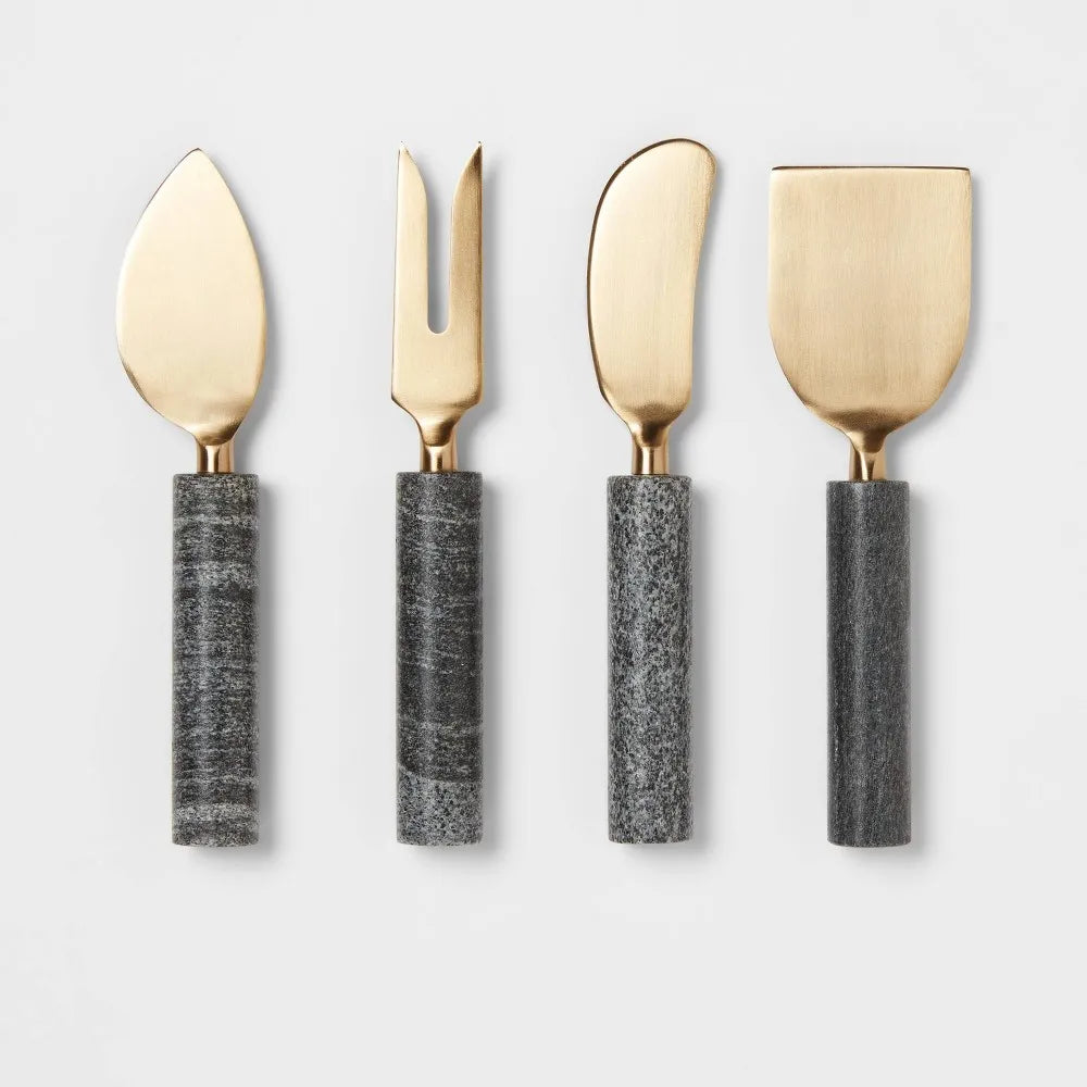 Unbranded/Generic Marble Cheese Knives Set – REBEL