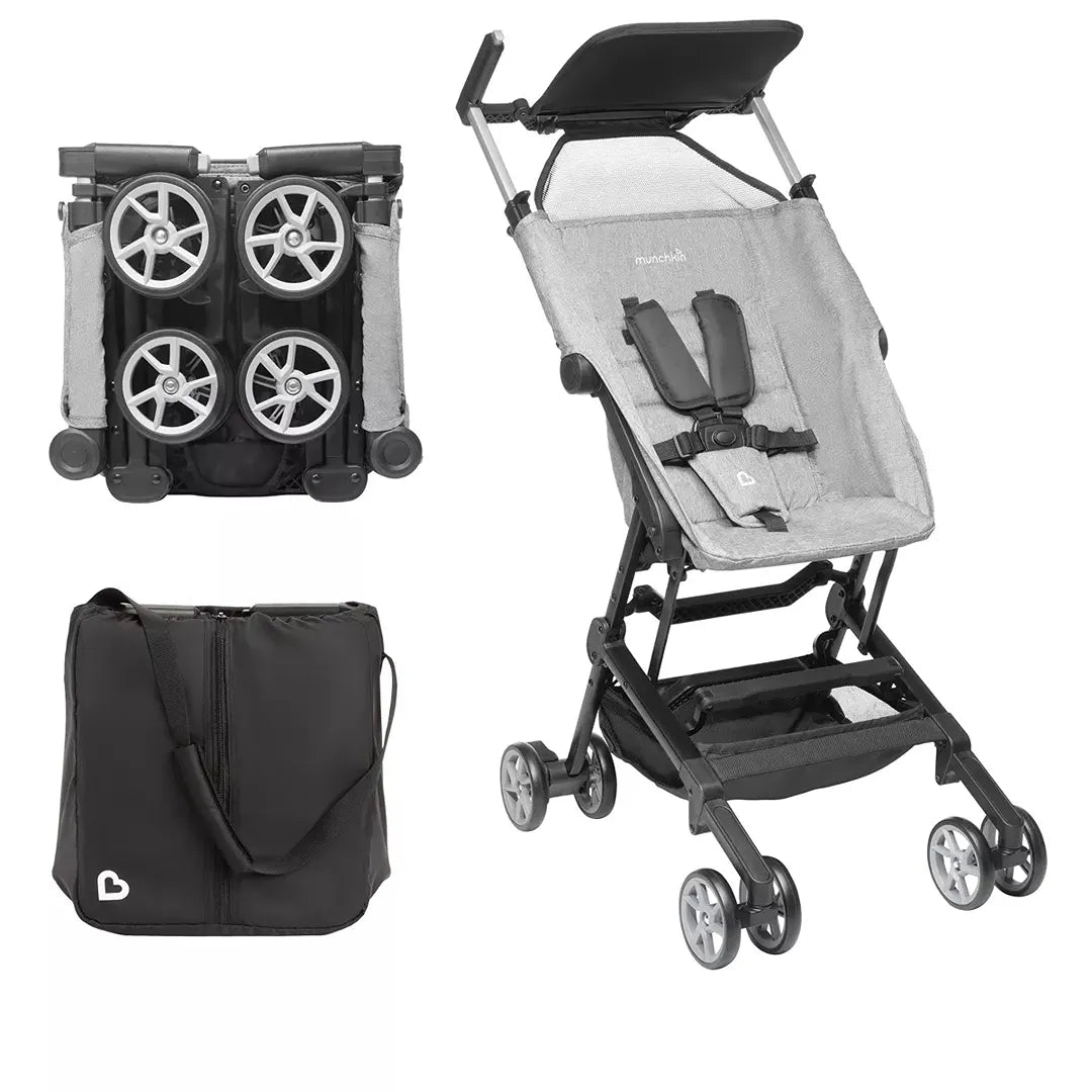 Munchkin Sparrow Ultra Compact Travel Stroller - Gray – REBEL
