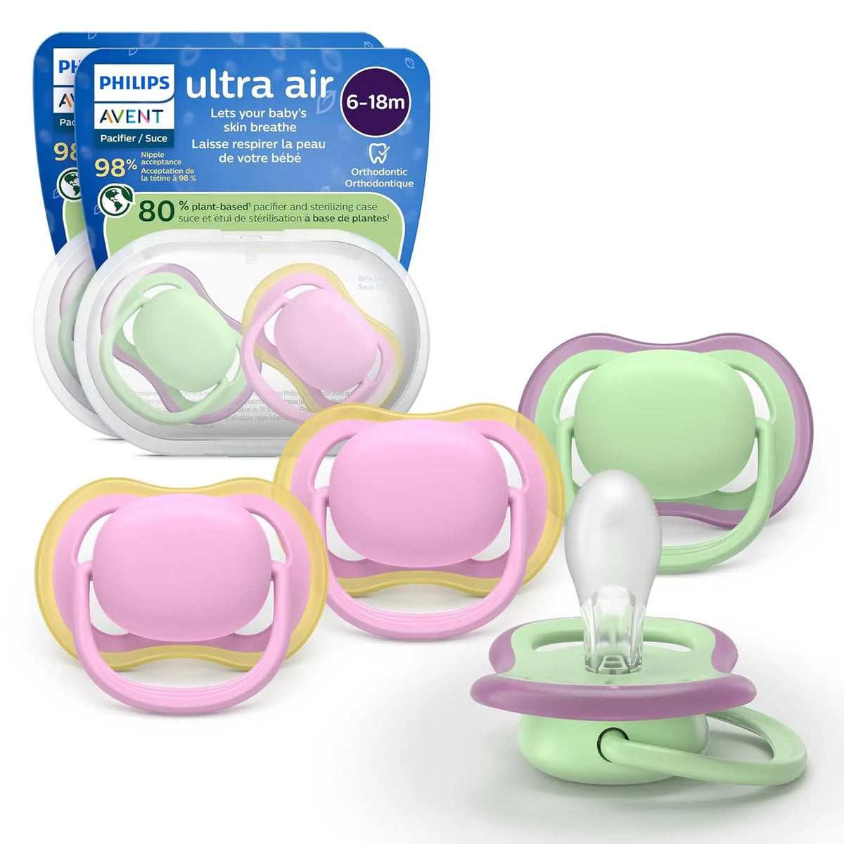 Avent/Philips Nighttime Pacifiers - Blue – REBEL